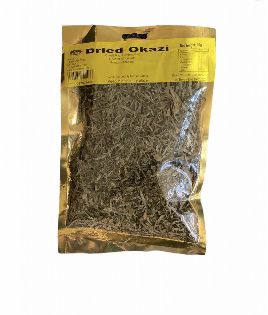 Dried Okazi (Ukazi/Fumbwa/Ero)